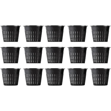 Viagrow 3 in. Reusable Hydroponic Net Pot Bucket Lids, Mesh Lids (5 ...