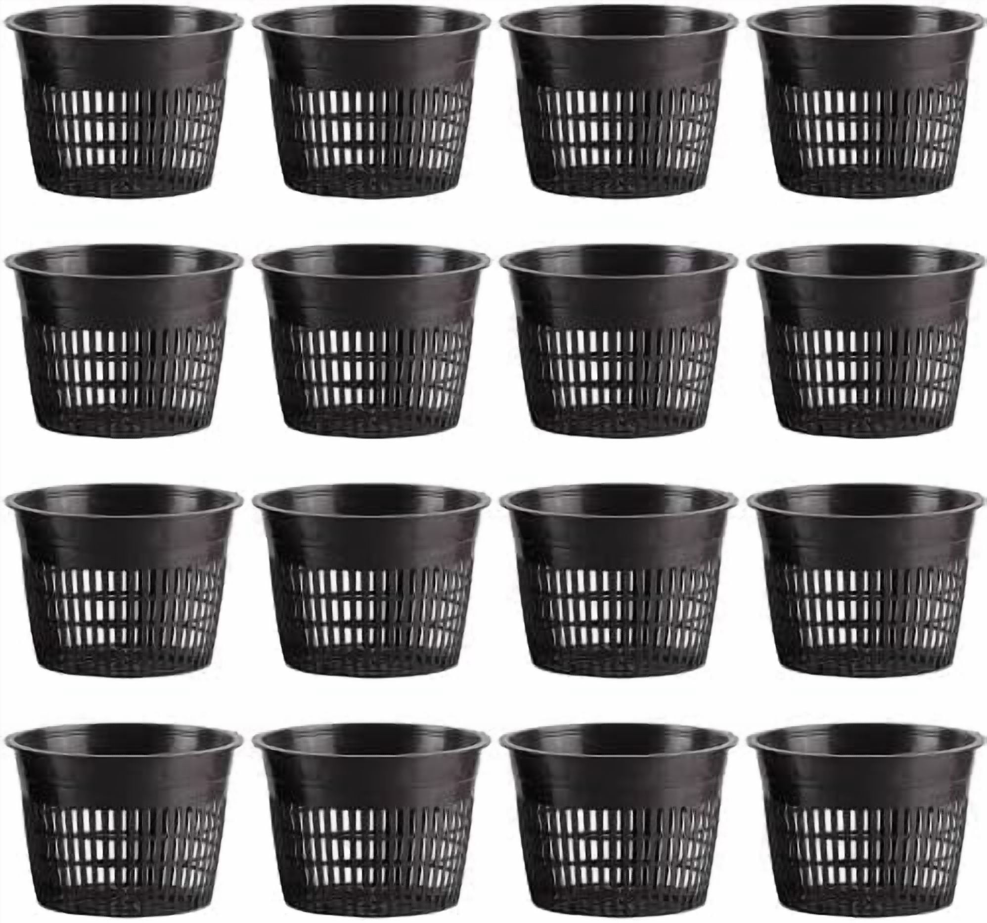 Mesh Net Cup 6 Inch 16-Pack Heavy Duty Nursery Pot Garden Pots for ...