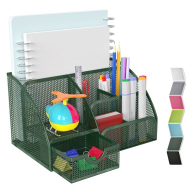 EXERZ Wire Mesh Desk Organizer - Light Purple - Walmart.com