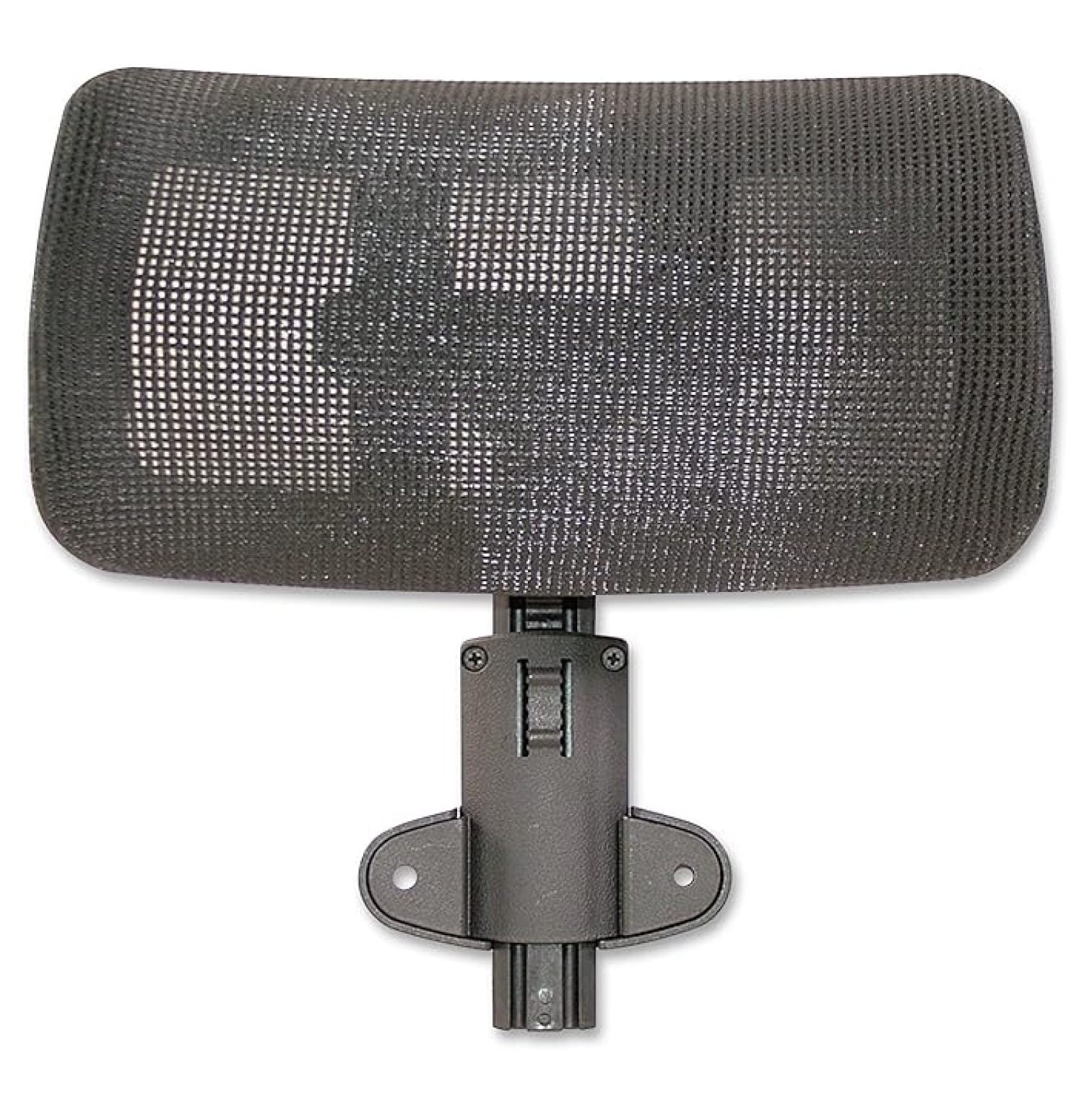 Mesh Office Headrest - High-Back Chair Headrest - Black Nylon Mesh ...
