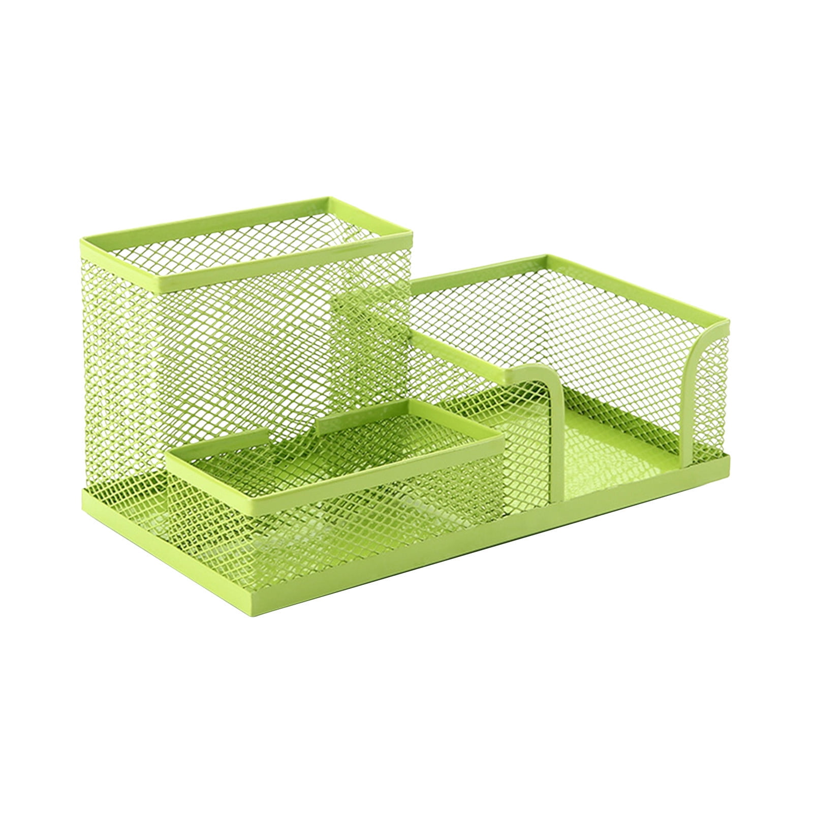 Mesh Pen Holder Desk Organizers and Accessories for Desk，3 Compartments ...