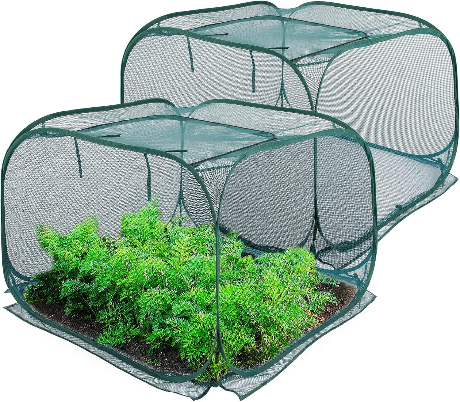 Mesh Plant Cover, Plant Protector for Raised Garden & Flower Bed, Net ...