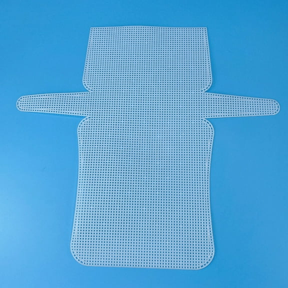 Botattraeck 15 Pcs Plastic Mesh Canvas Sheet Square Cross Stitch ...
