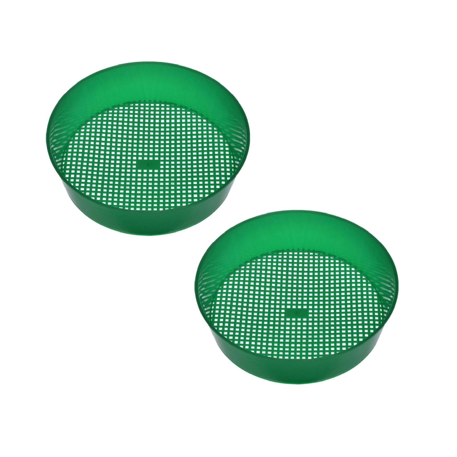Mesh Plastic Sieve Rock Garden Sieve Soil Sifter,Round Plastic ...