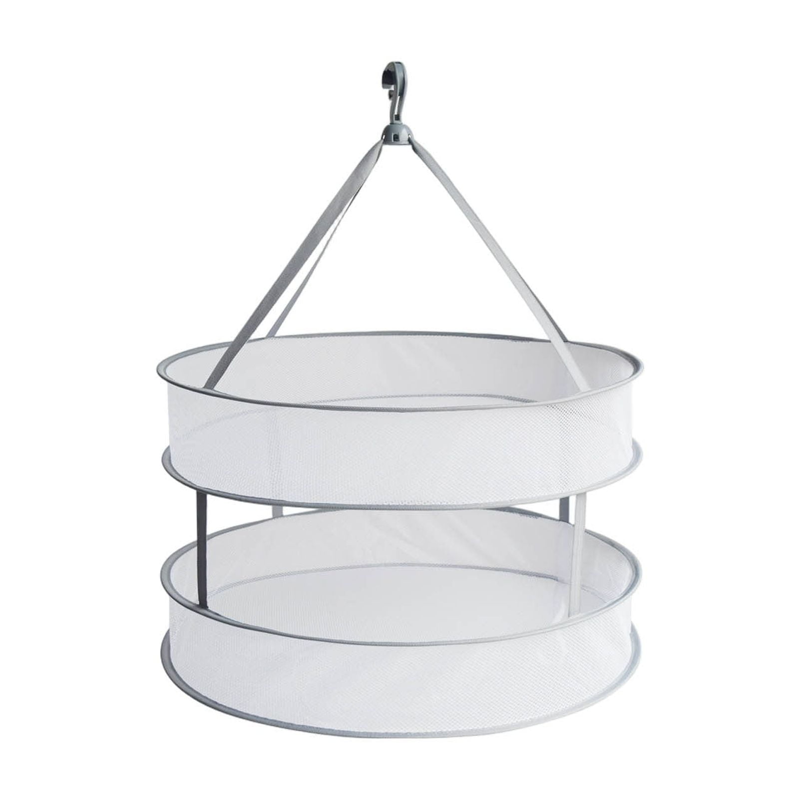 Mesh Pocket Drying Rack, Portable Laundry Basket, Large Capacity, Mesh ...