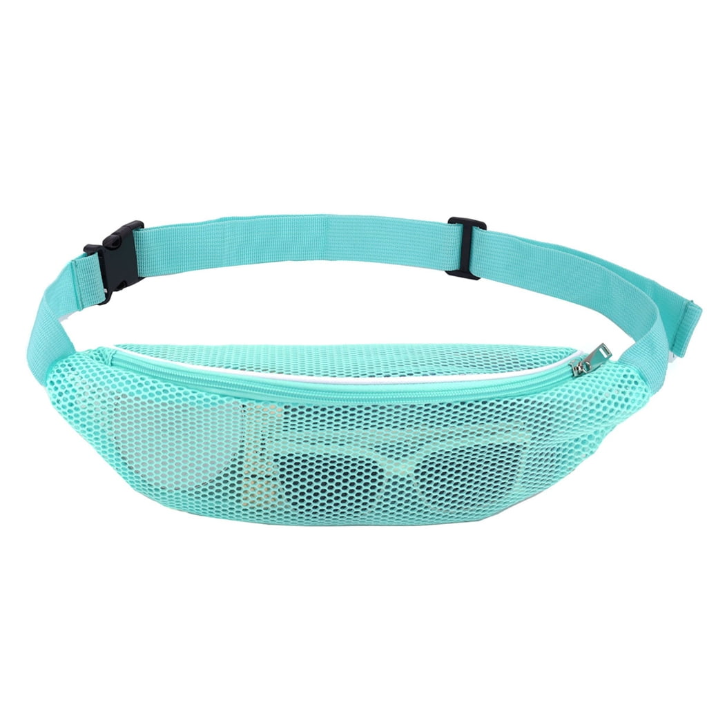 Mesh Purse See Through Mesh Crossbody Bag Beach Bag Meash Waist Pack ...