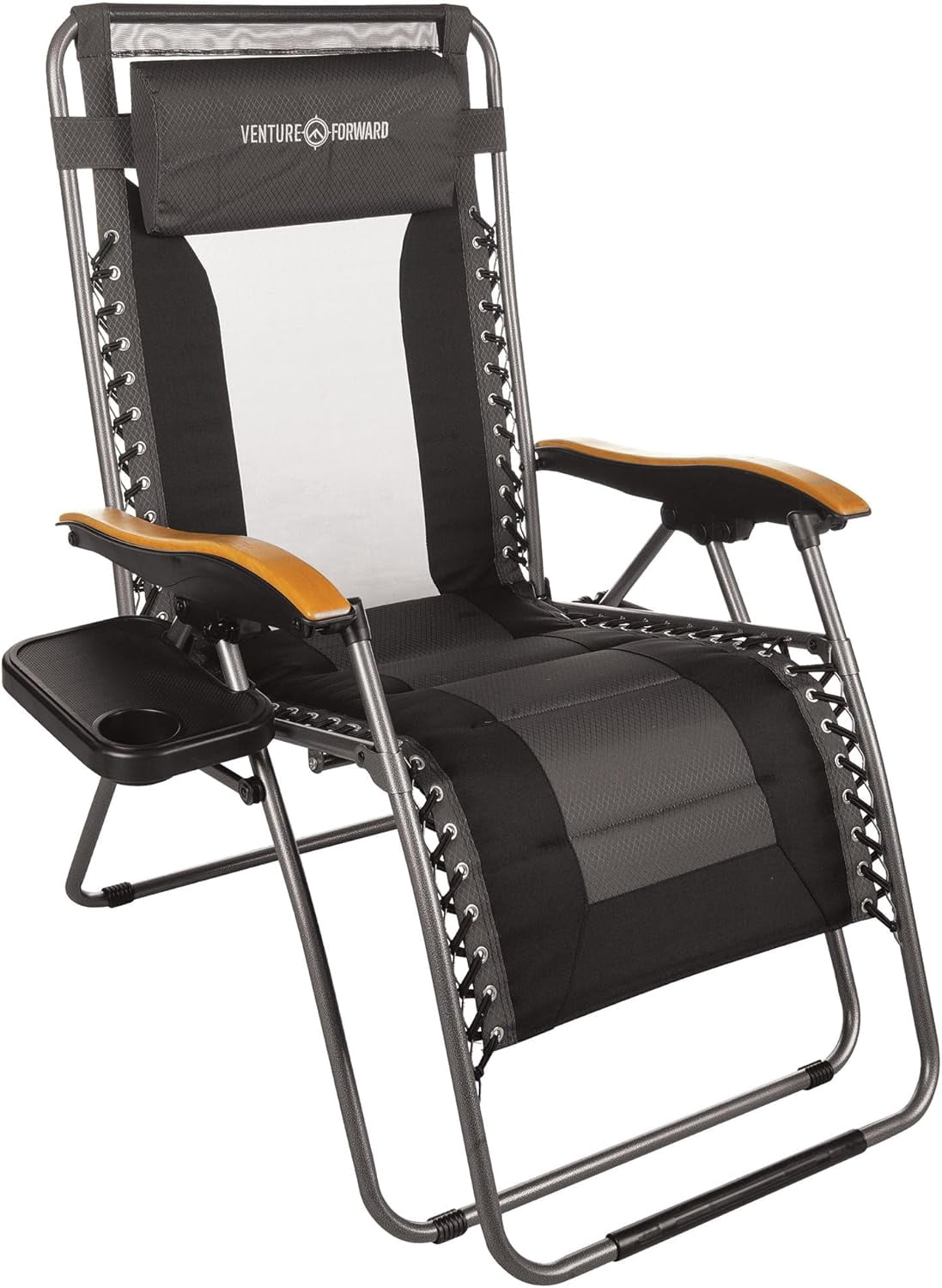The Mesh Recliner Outdoor Folding Chair with Zero Gravity Reclining ...