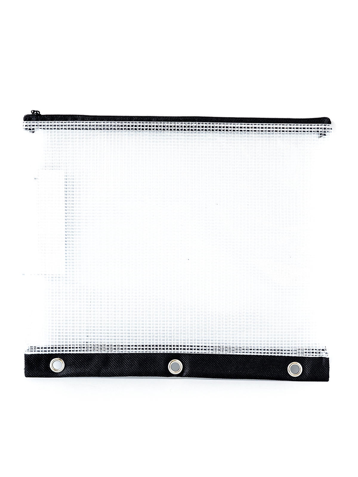 Mesh-Reinforced Vinyl Bags 3-Ring Binder Case, 8.5 in. x 11 in. (pack ...