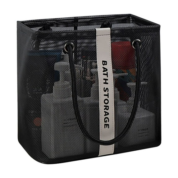 Mesh Shower Caddy Bag, Long Portable Hanging Organizer for Bathroom and ...