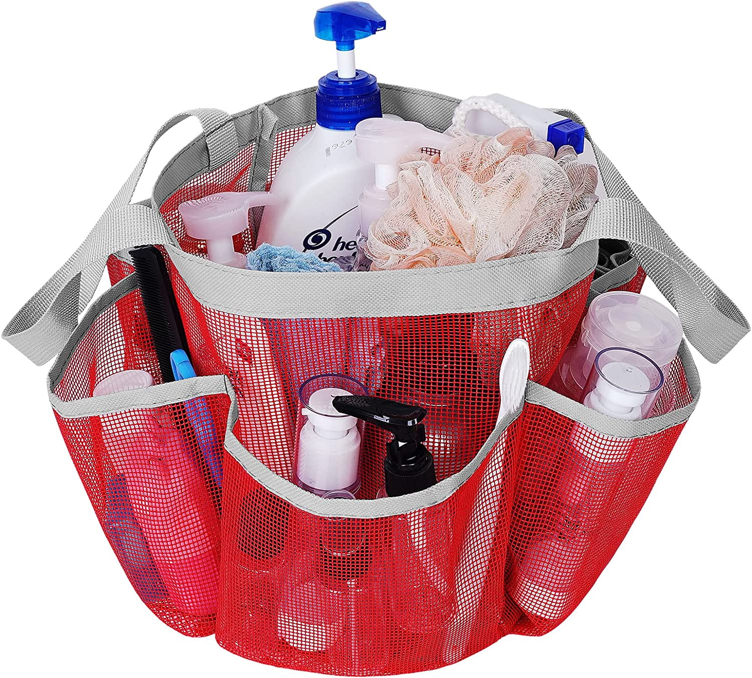 Mesh Shower Caddy Portable.Quick Dry Hanging Shower Caddy Basket Tote ...