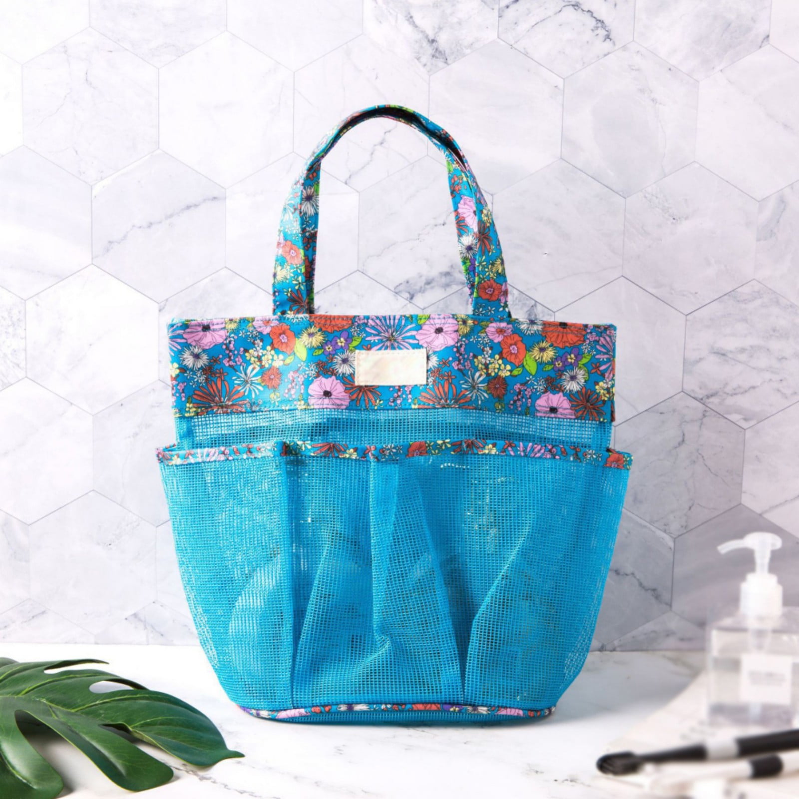 Mesh Shower Caddy Portable Shower Tote Shower Bag Mesh Shower Caddy Bag ...