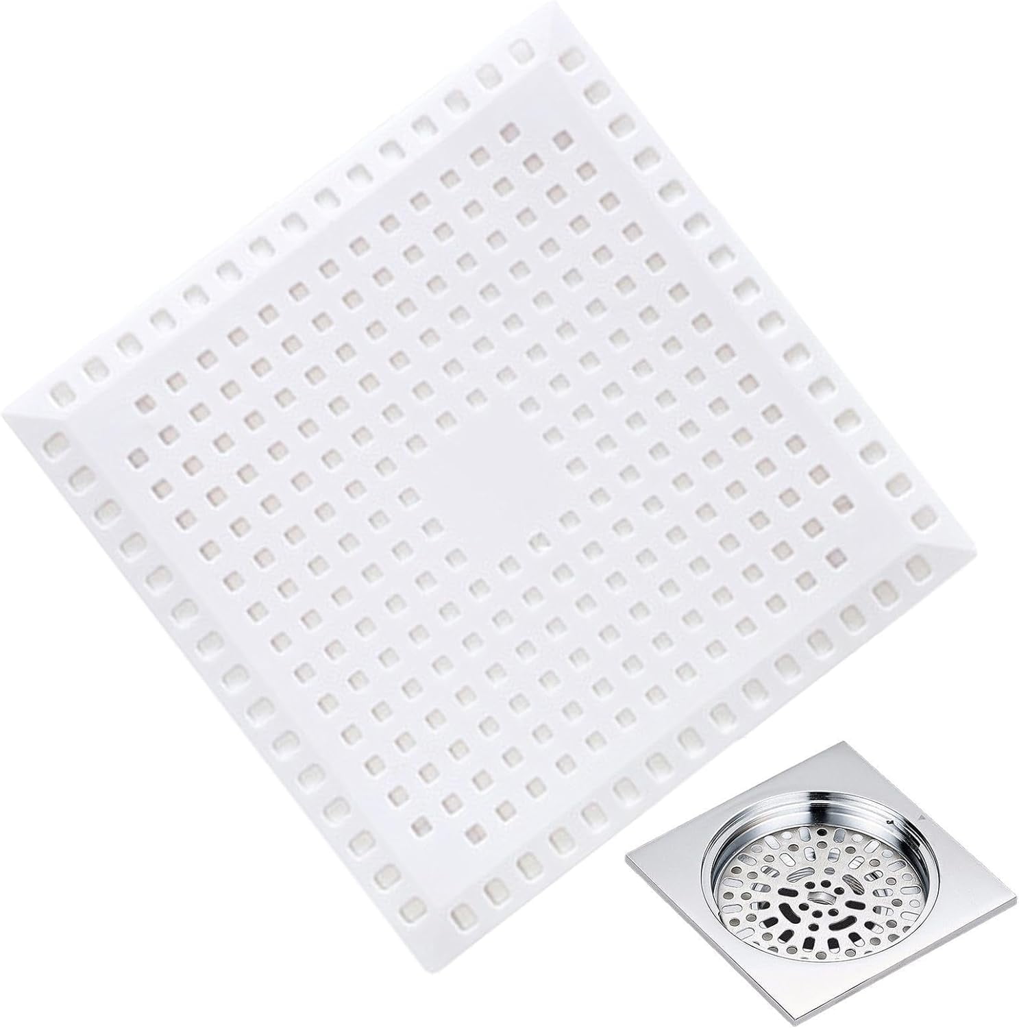 Mesh Shower Drain Cover Hair Stopper For Shower Drain Hair Stopper