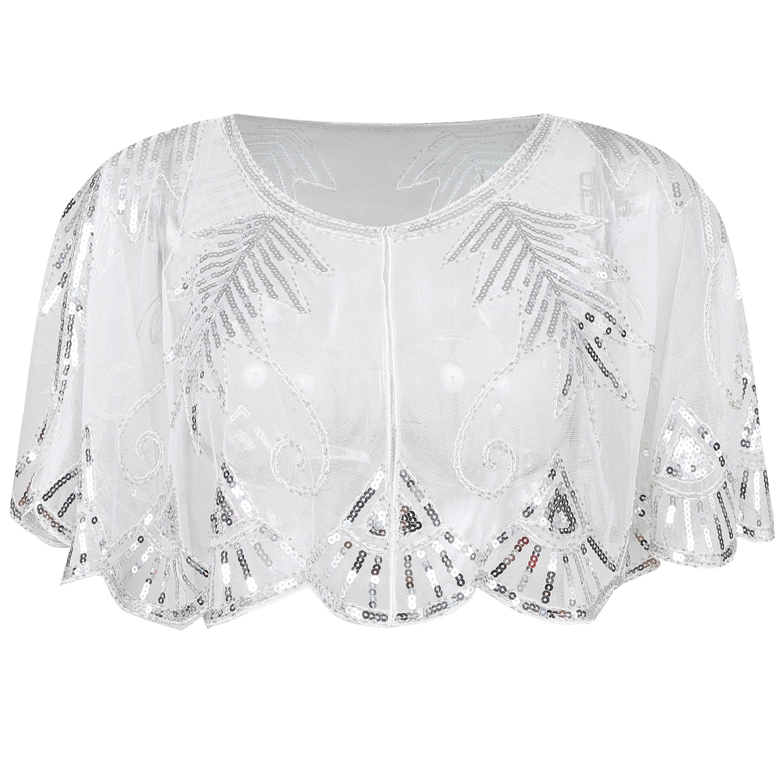 Mesh Shrug Bolero Shoulder Shawl Top Wrap Cardigan Capelet Cover up for ...