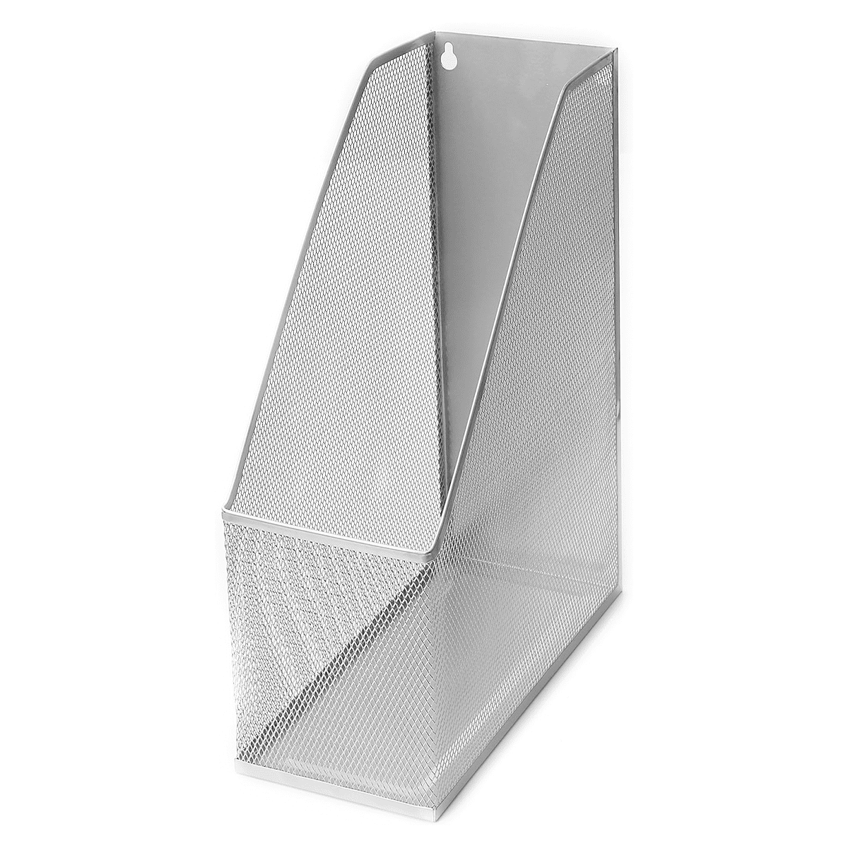 Mesh Steel Deluxe Magazine Rack, Extra Wide, Magazine File Holder ...