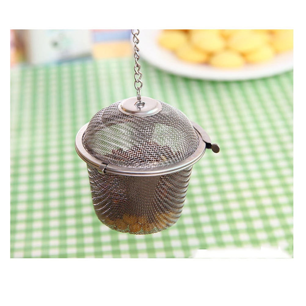 Mesh Tea Infuser Stainless Steel Strainer Lovers Gifts Flowering Balls ...