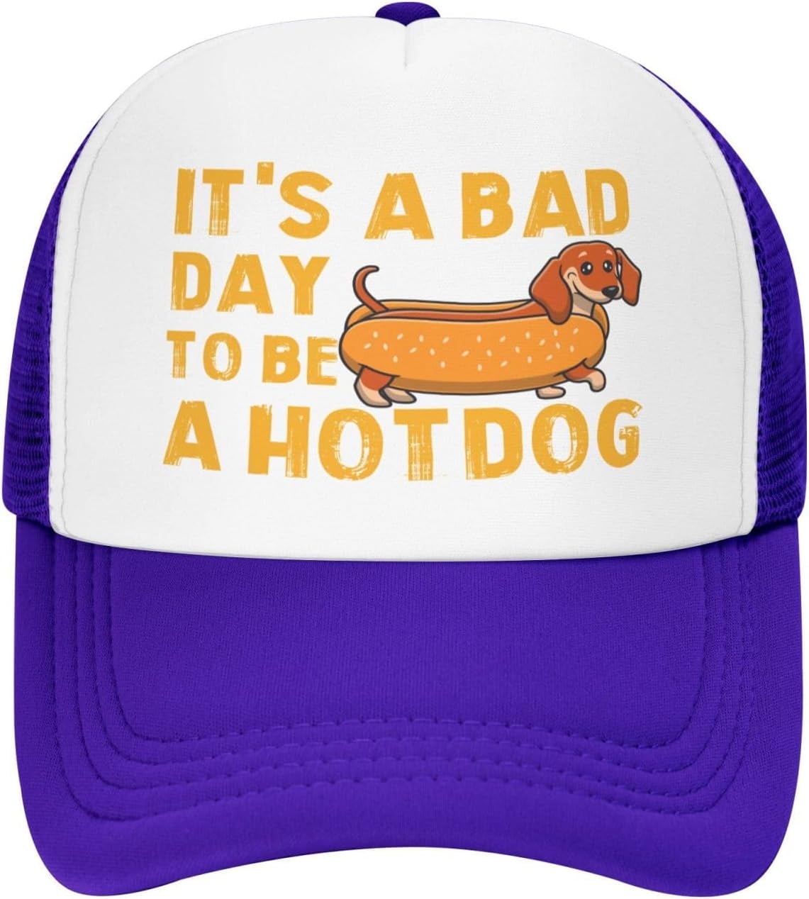 Mesh Trucker Cap – Glizzy in Danger Theme - Walmart.com