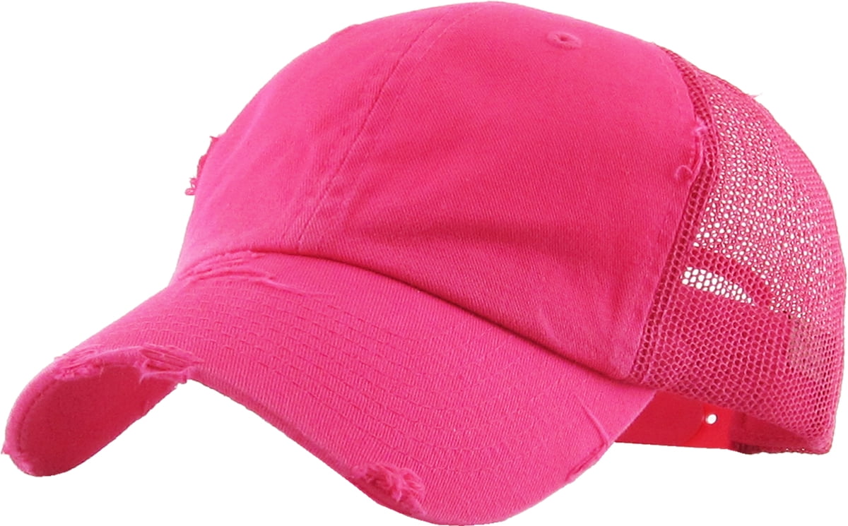 Mesh Vintage White Baseball Cap - Walmart.com
