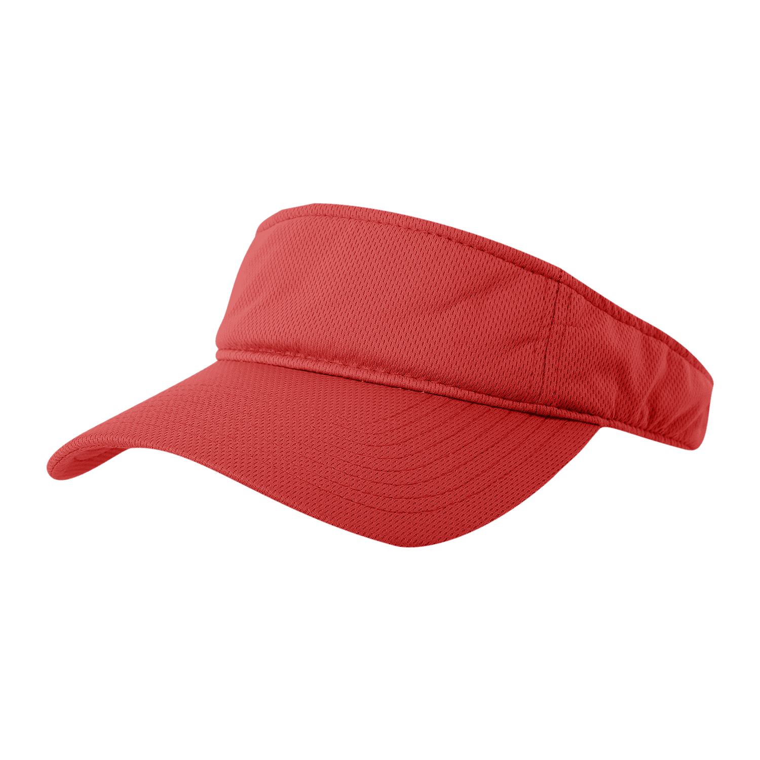 Decky 5104 Mesh Visor Hat-Red - Walmart.com