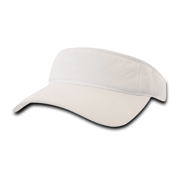 Decky 5104 Mesh Visor Hat-White - Walmart.com