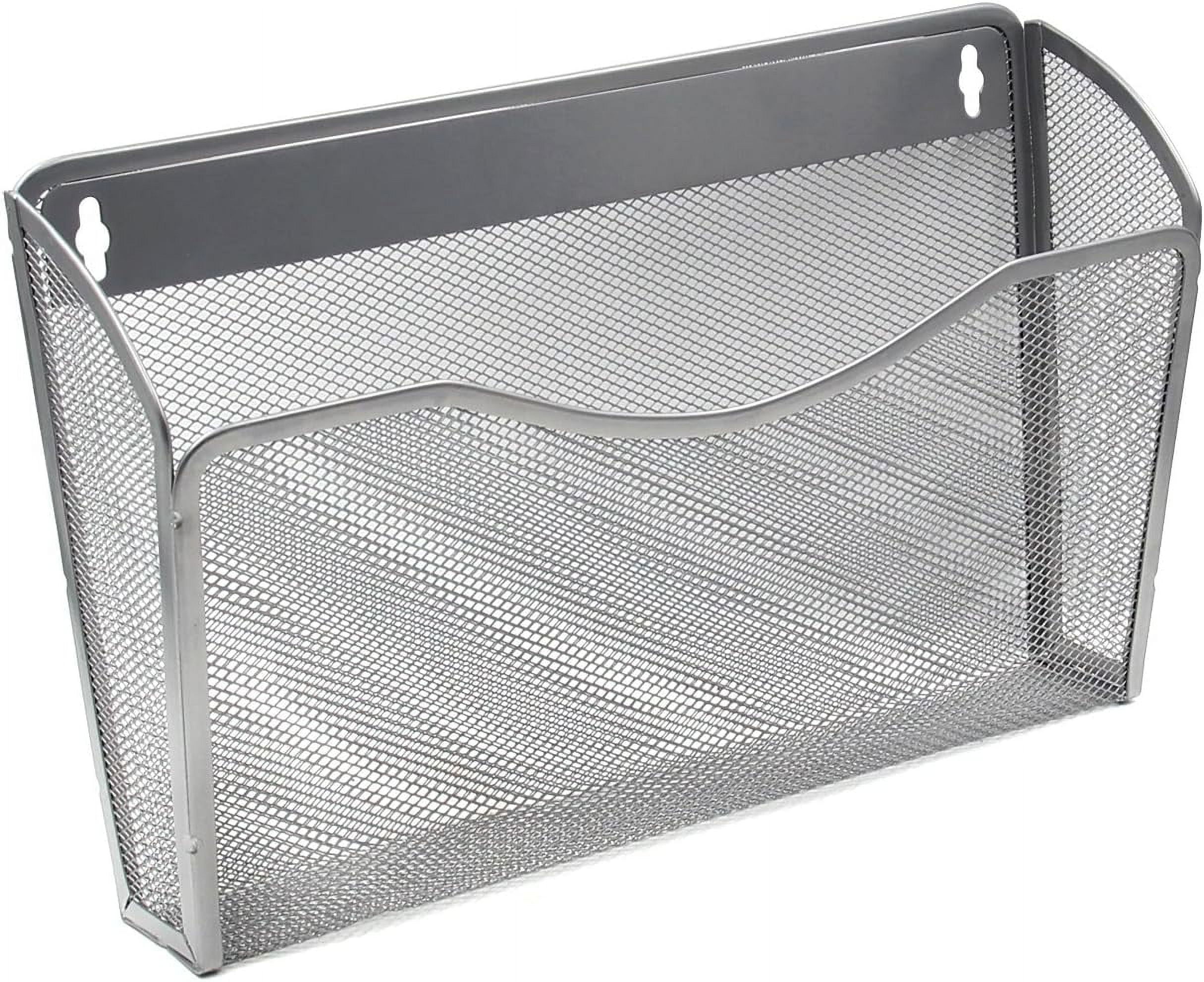 Walmart Mesh Wall File Organizer, Metal Hanging Vertical Rack, Mail ...
