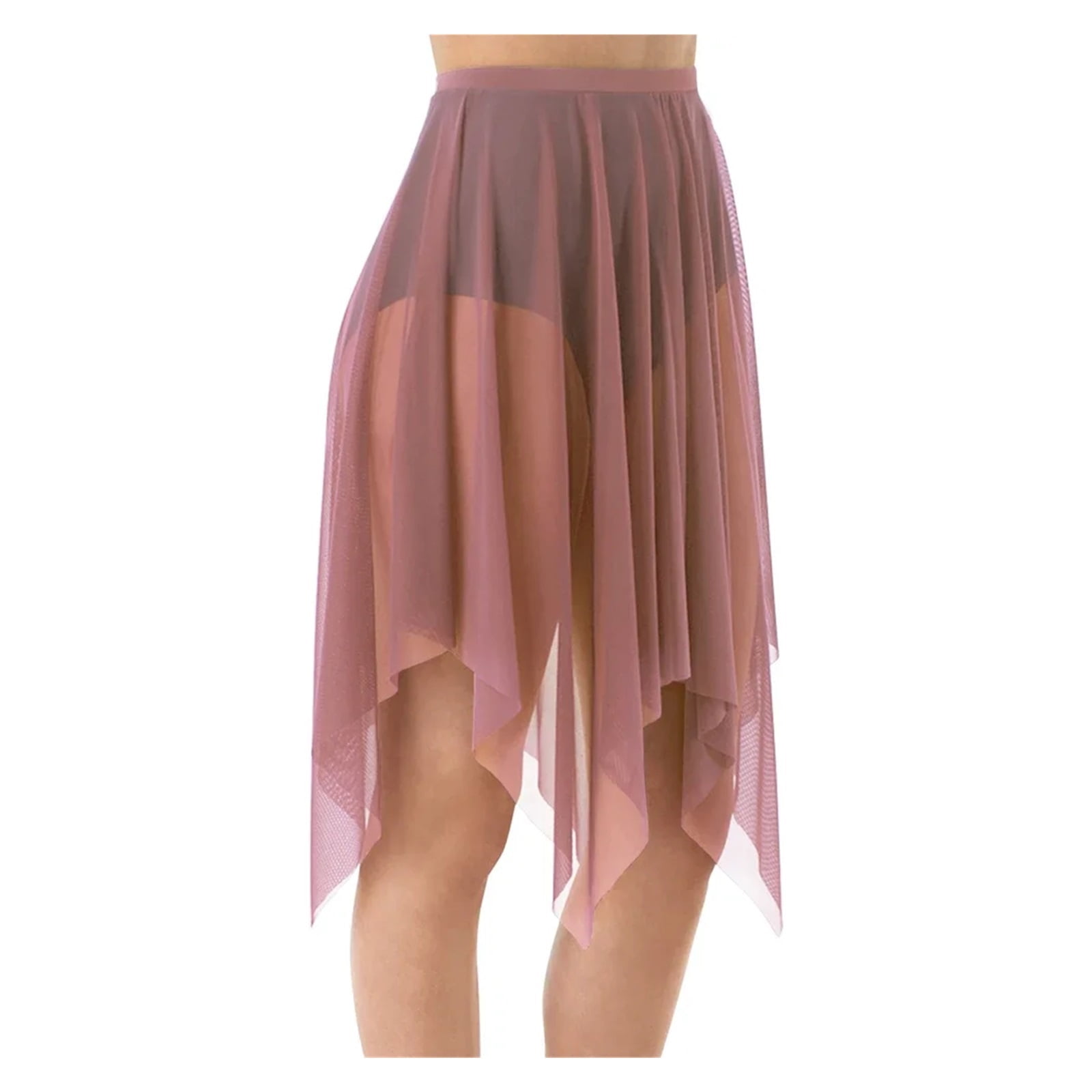 Mesh Wraps Ballet Classwear Dance Skirt Competition Performance Clothes ...
