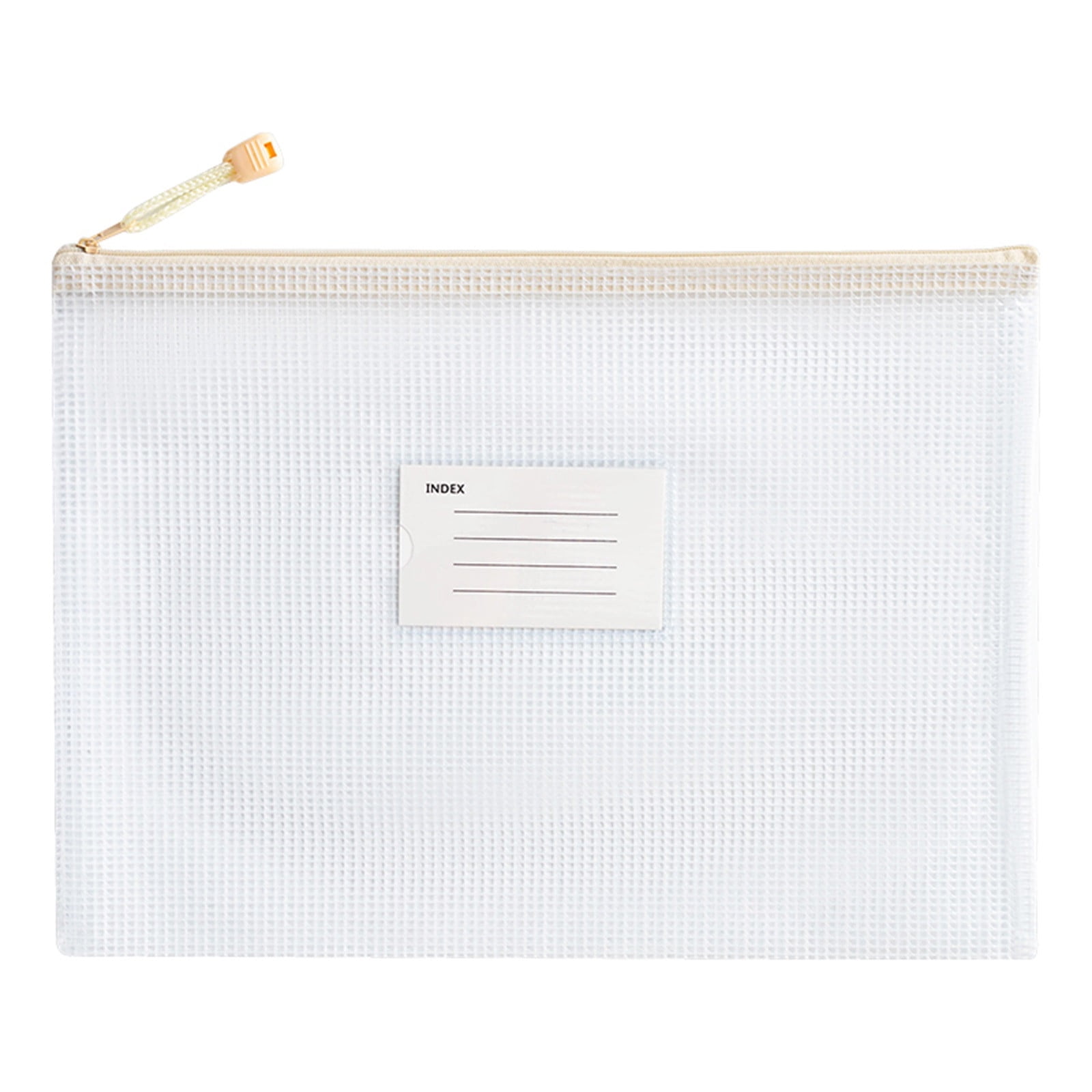 Mesh Zipper Bags Document Bag A4 Document Pouches File Folders