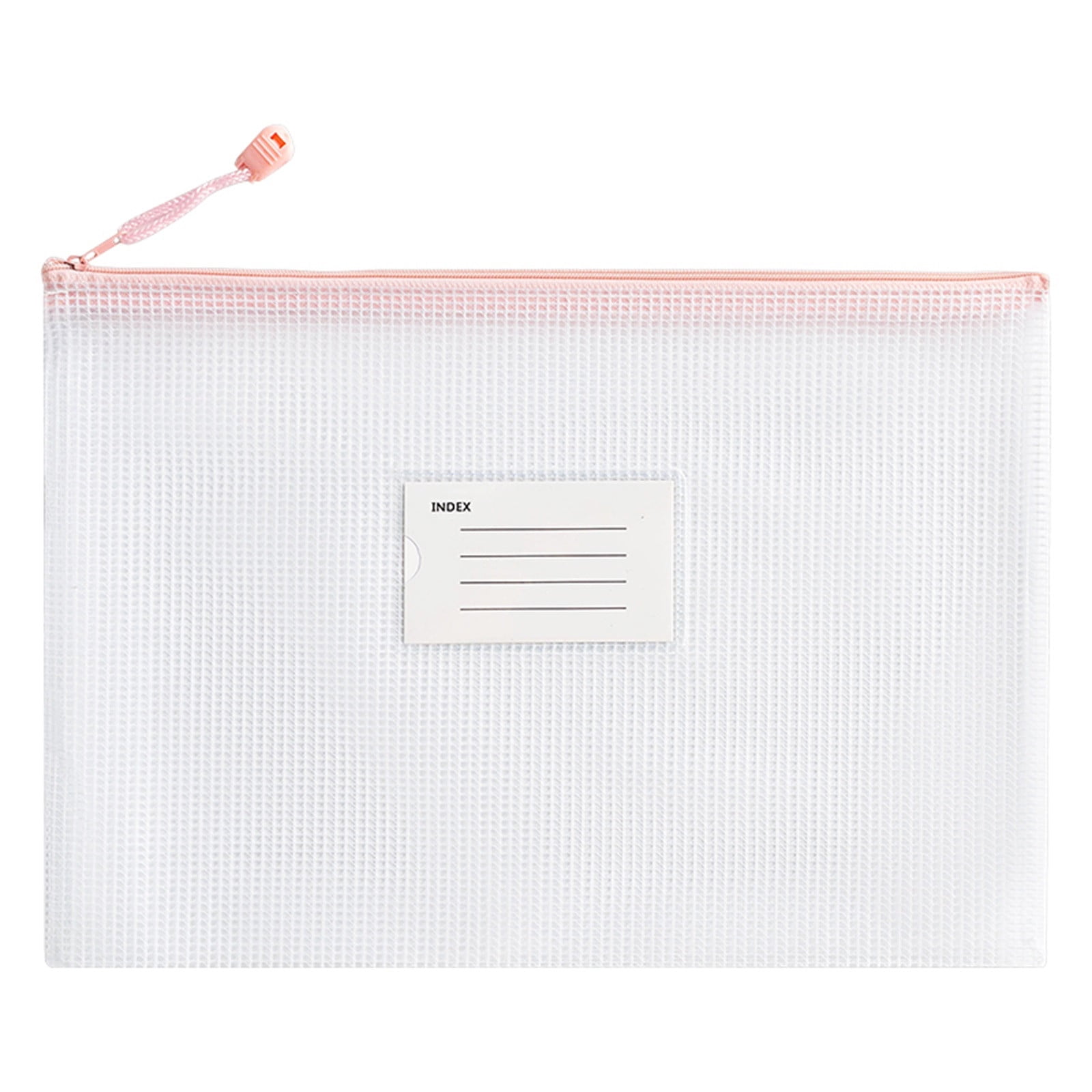 Mesh Zipper Bags Document Bag A4 Document Pouches File Folders