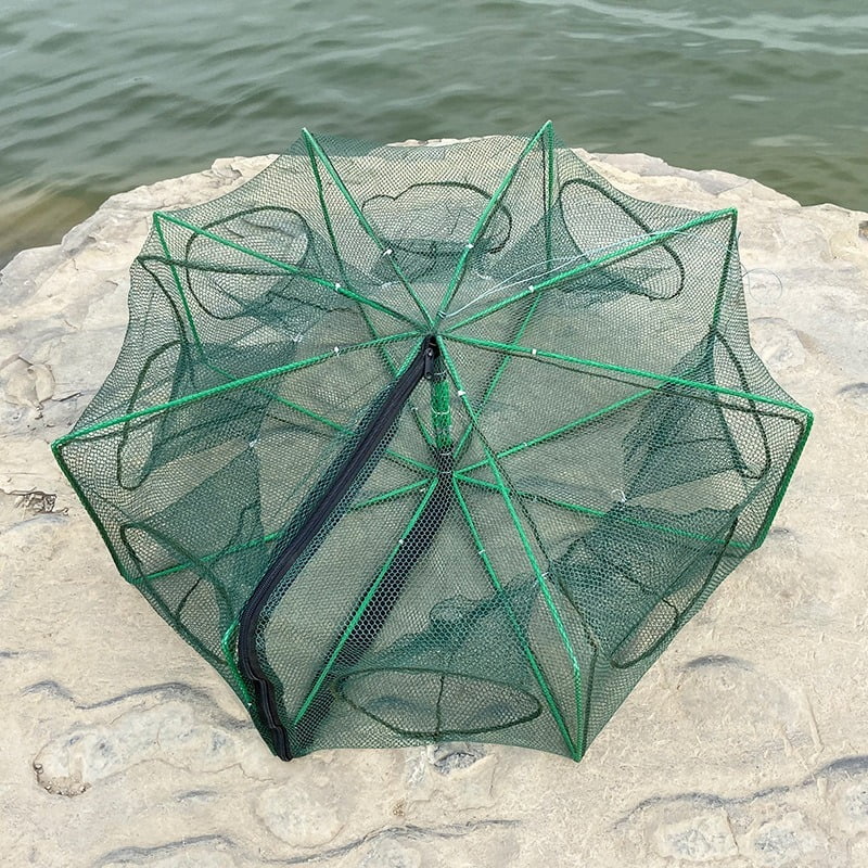 Mesh for Fishing Net/Tackle/Cage Folding Crayfish Catcher Casting/Fish ...