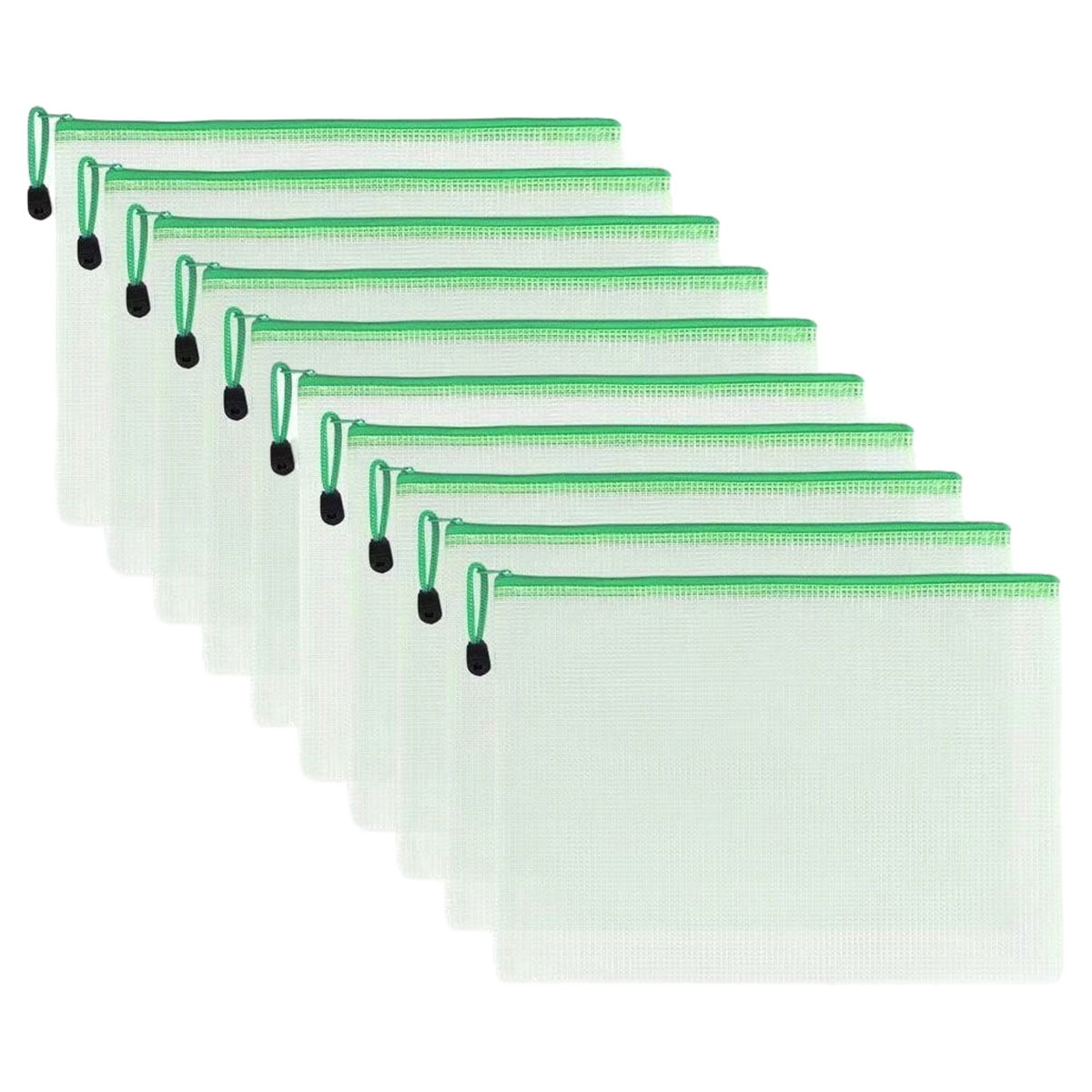 Mesh zip file bag, zip folder, waterproof plastic envelope folder ...