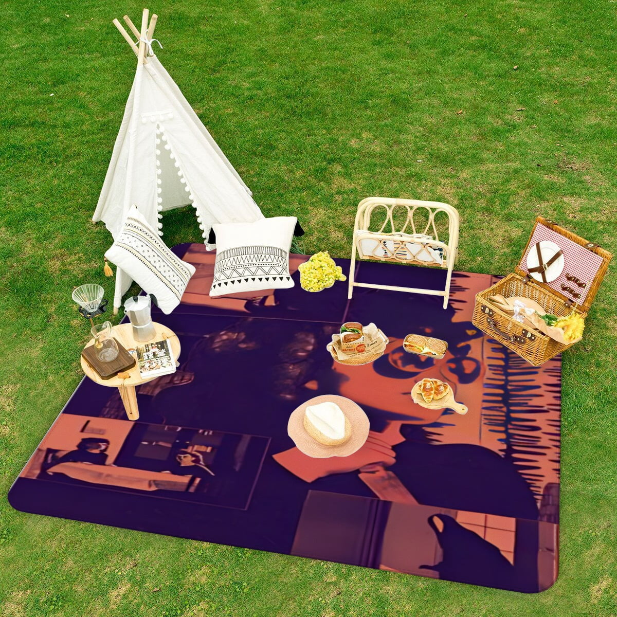 Meshes of the Afternoon mat offers comfort, durability, and easy ...