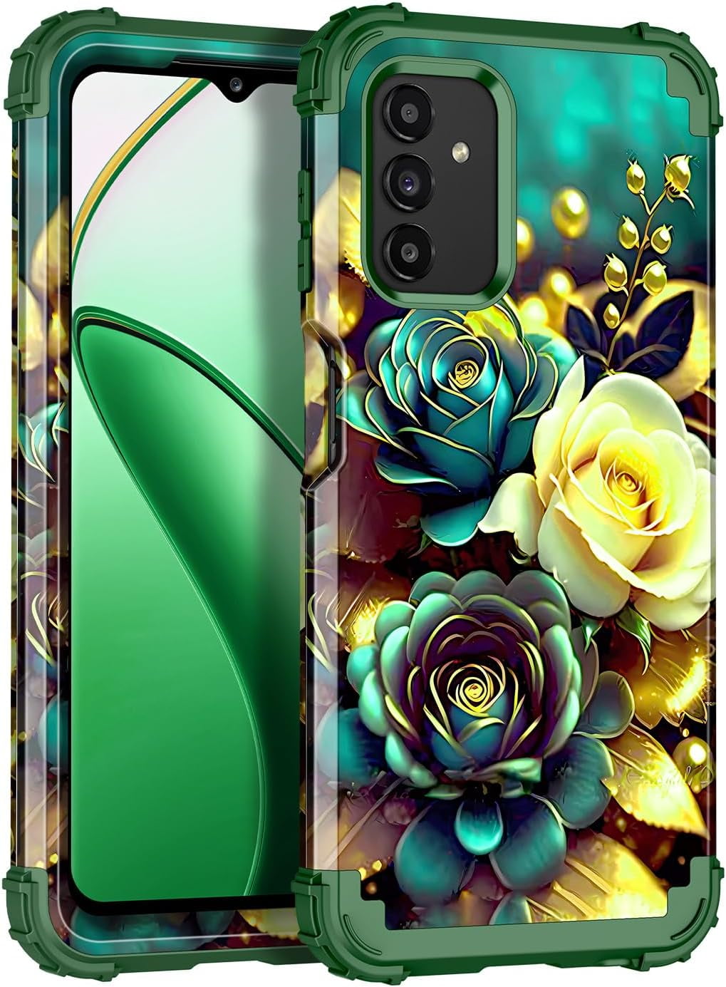 Meshine for Galaxy A13 5G Case,Three Layer Heavy Duty Shockproof ...