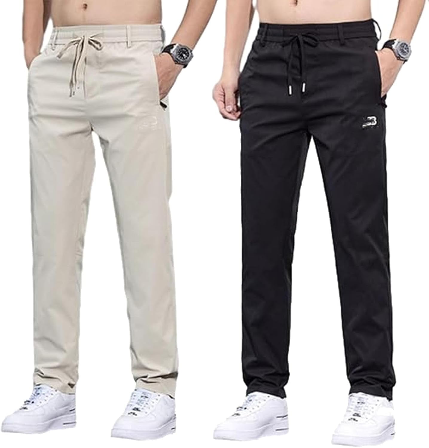 Meshirons - Ice Silk Mesh Panel Casual Pants, Mesh Irons Cooling Pants ...