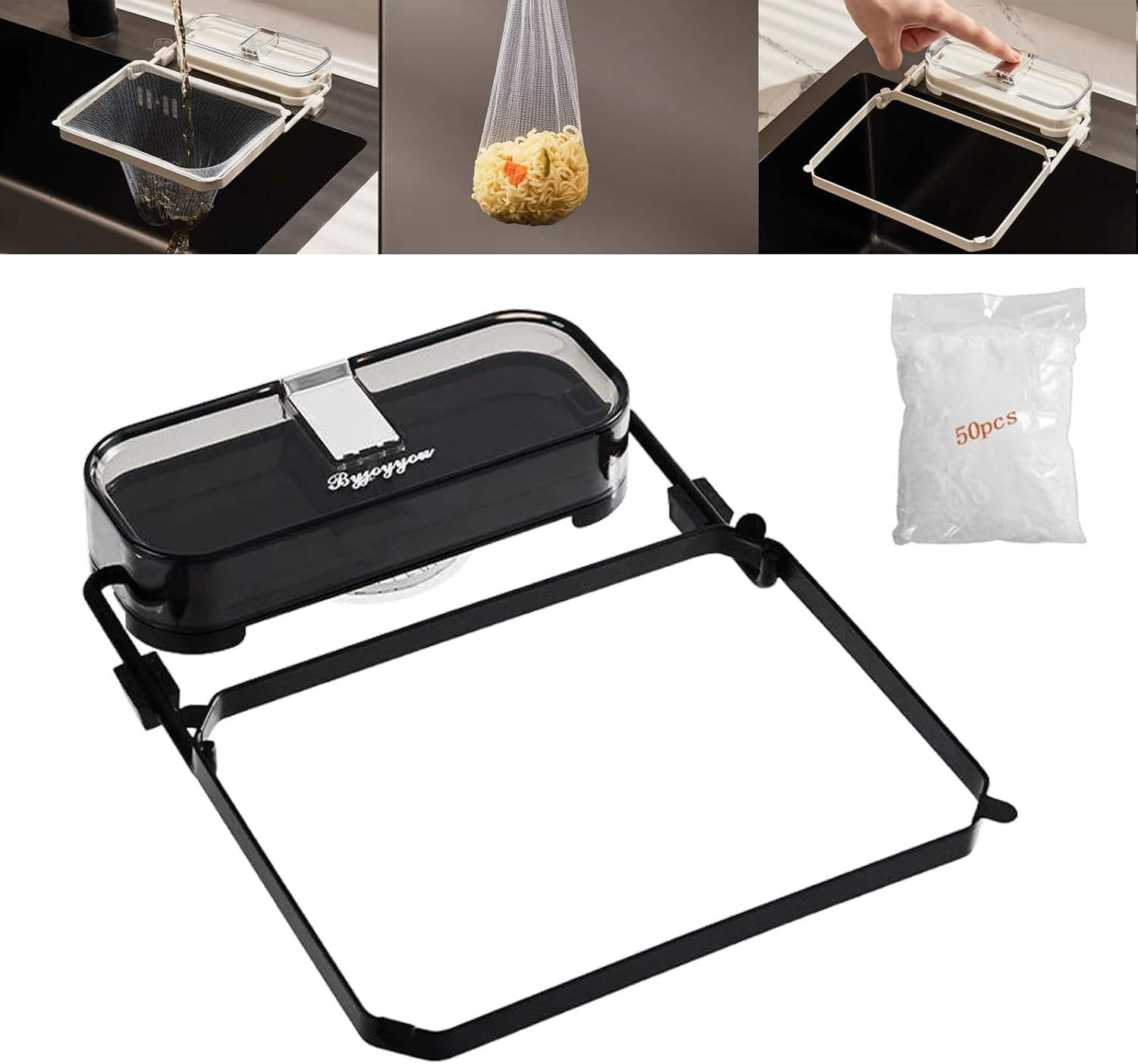 Meshmate Waste Rack Sink, Meshmate Waste Rack with 50 Mesh Bags ...