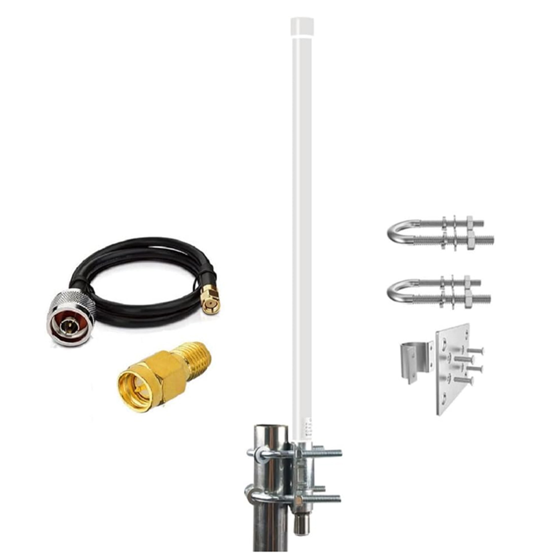 Lora Antenna 8dBi 915mhz Antenna Long Range TV Antenna with 16ft SMA/RP ...