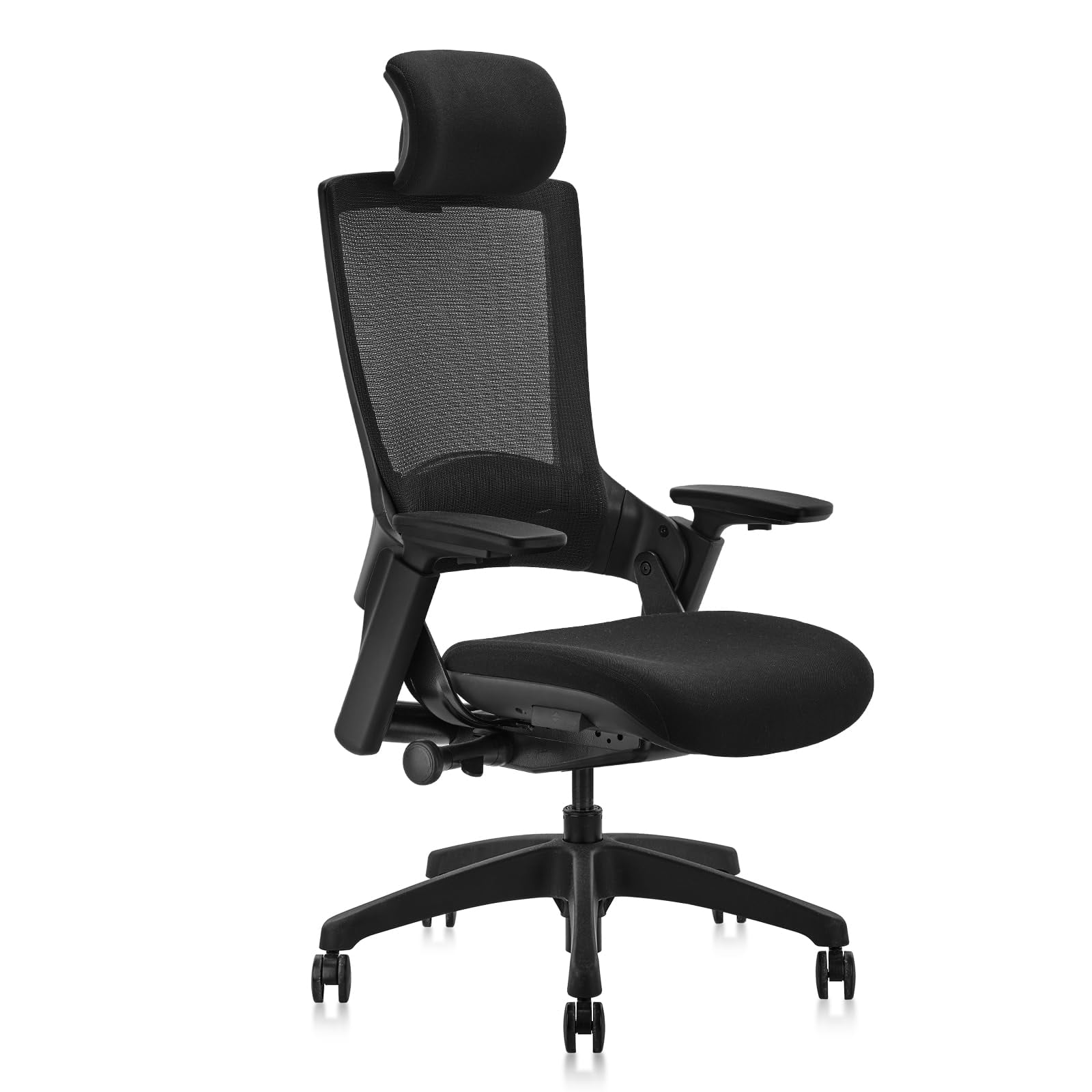 Mesk Ergonomic Office Chair with Adjustable Depth Seat Height 2D Head ...