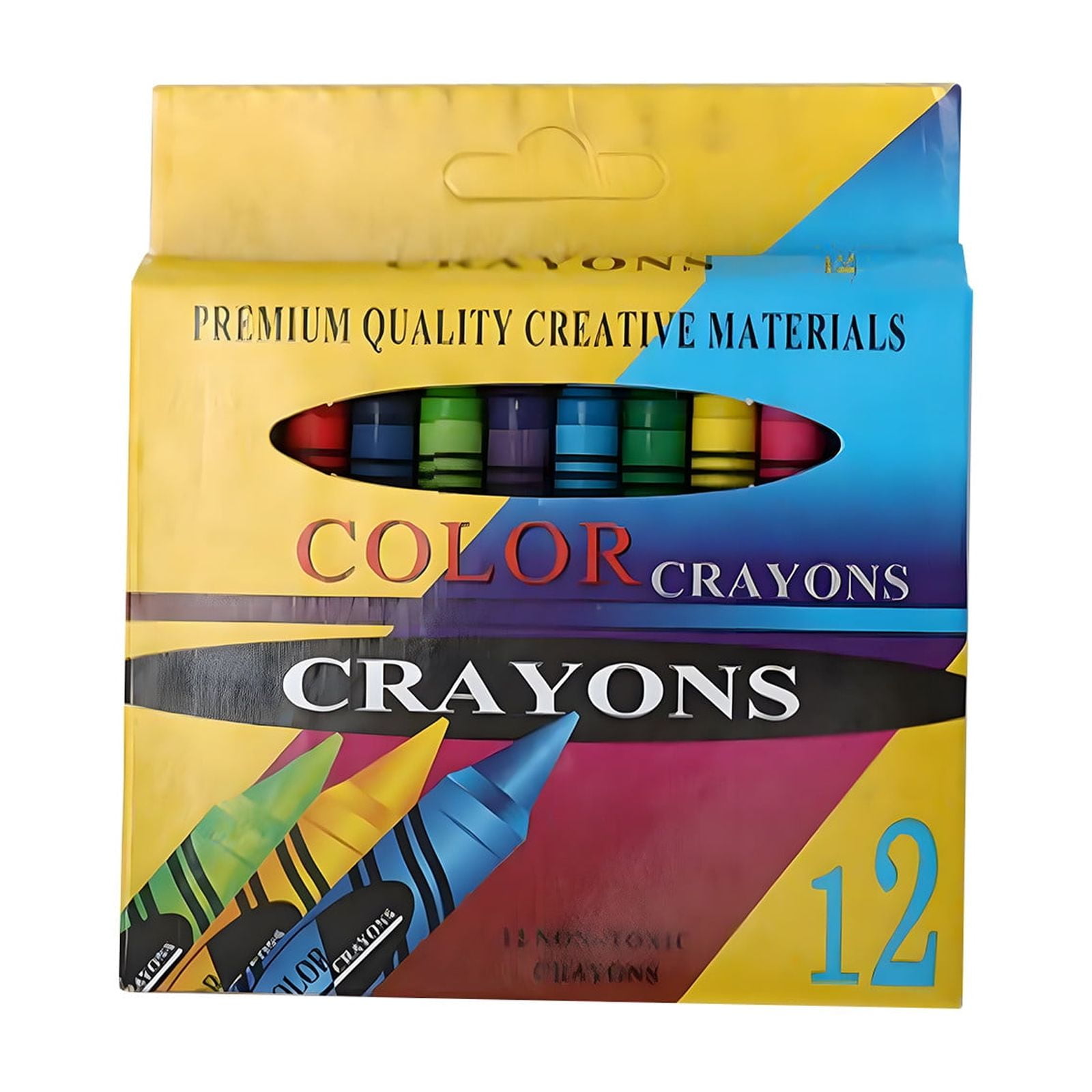 Mess-Free Crayons Hand Box Anti-Stain Grip Oil Painting Sticks Non ...