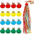 No Mess Streamers,16 Pack Hand Throw Streamers Colorful Party Streamer ...