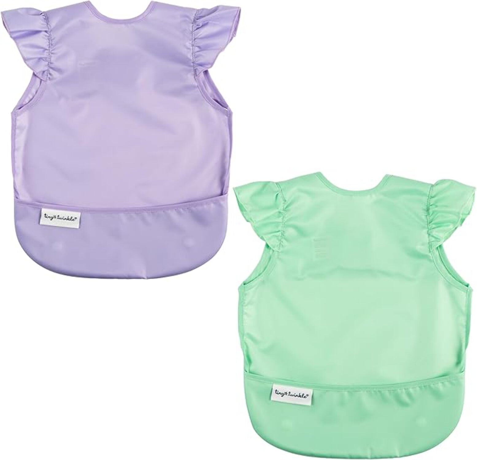 Mess-proof Apron Bibs - 2 Pack Sets for Babies and Toddlers - Walmart.com