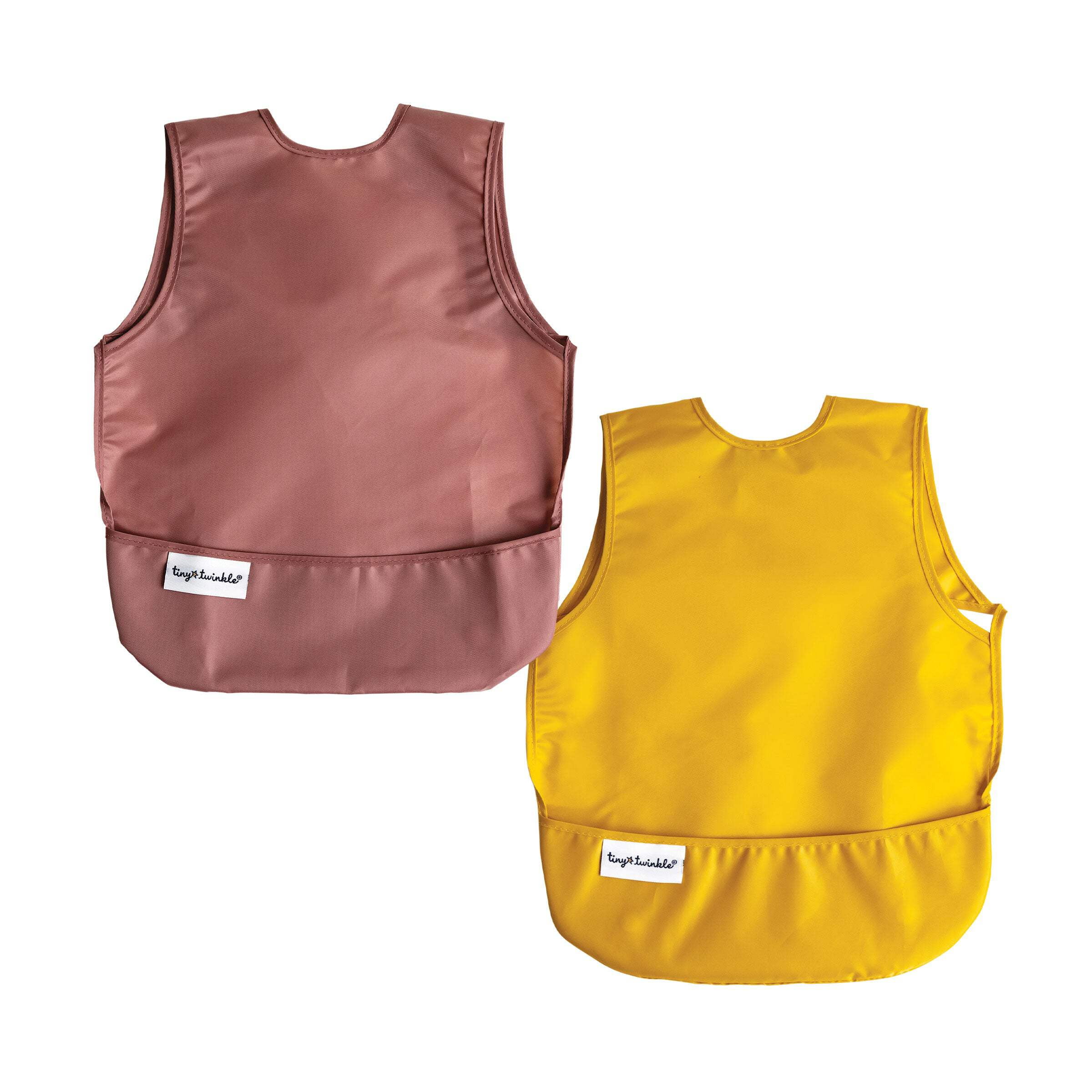 Tiny Twinkle Mess-Proof Apron Waterproof Food Bibs | Baby & Toddler ...
