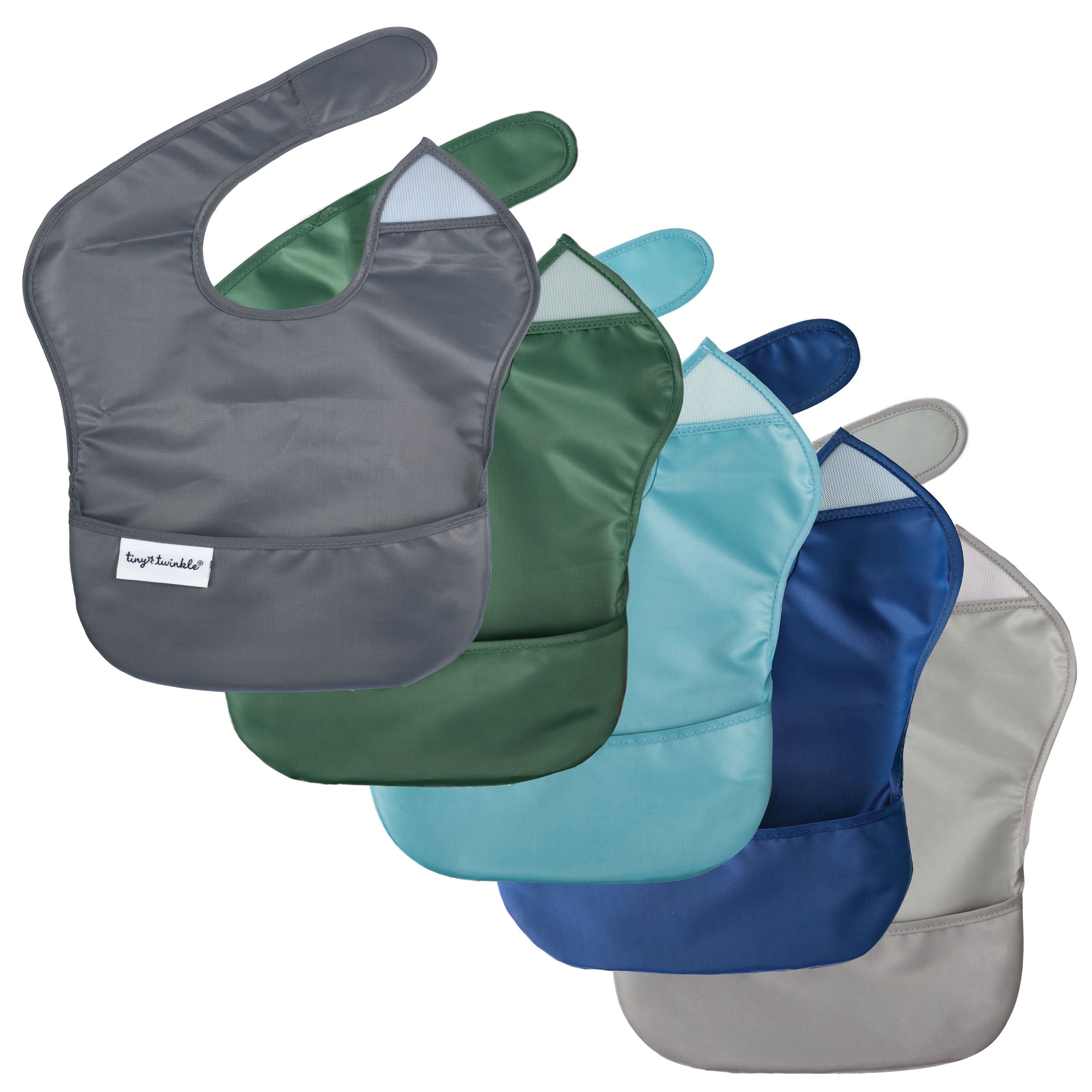 Mess-proof Easy Bibs Multi-Pack Sets for Babies and Toddlers - Walmart.com