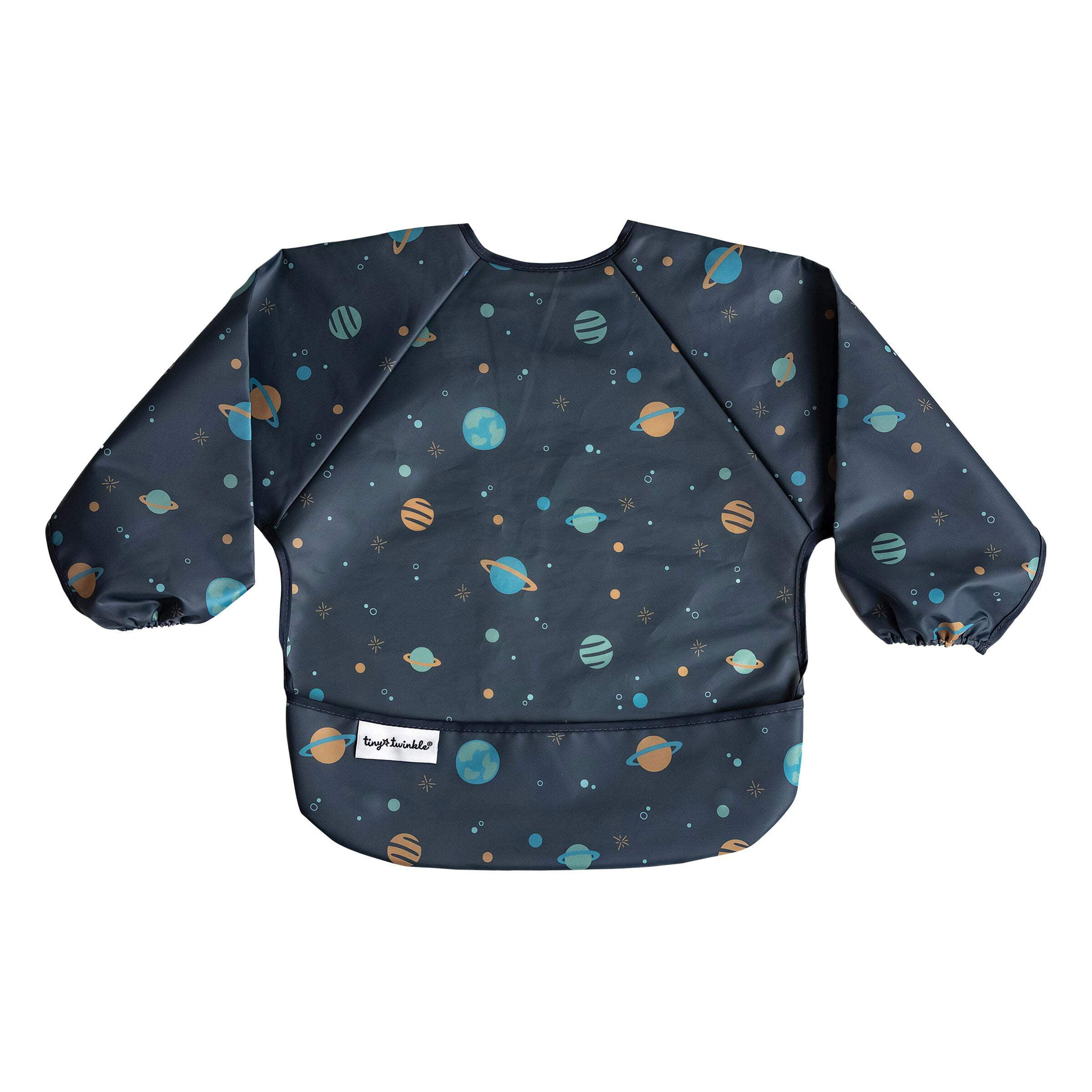 Tiny Twinkle Mess-Proof Long Sleeve Waterproof Feeding Bibs | Babies ...