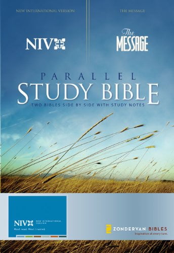 Pre-Owned Message Parallel Study Bible-PR-NIV/MS-Numbered (Hardcover ...