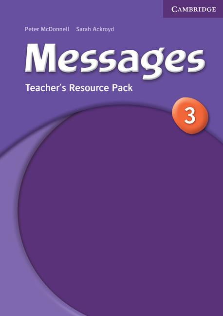 Messages Messages 3 Teacher's Resource Pack, (Paperback) - Walmart.com
