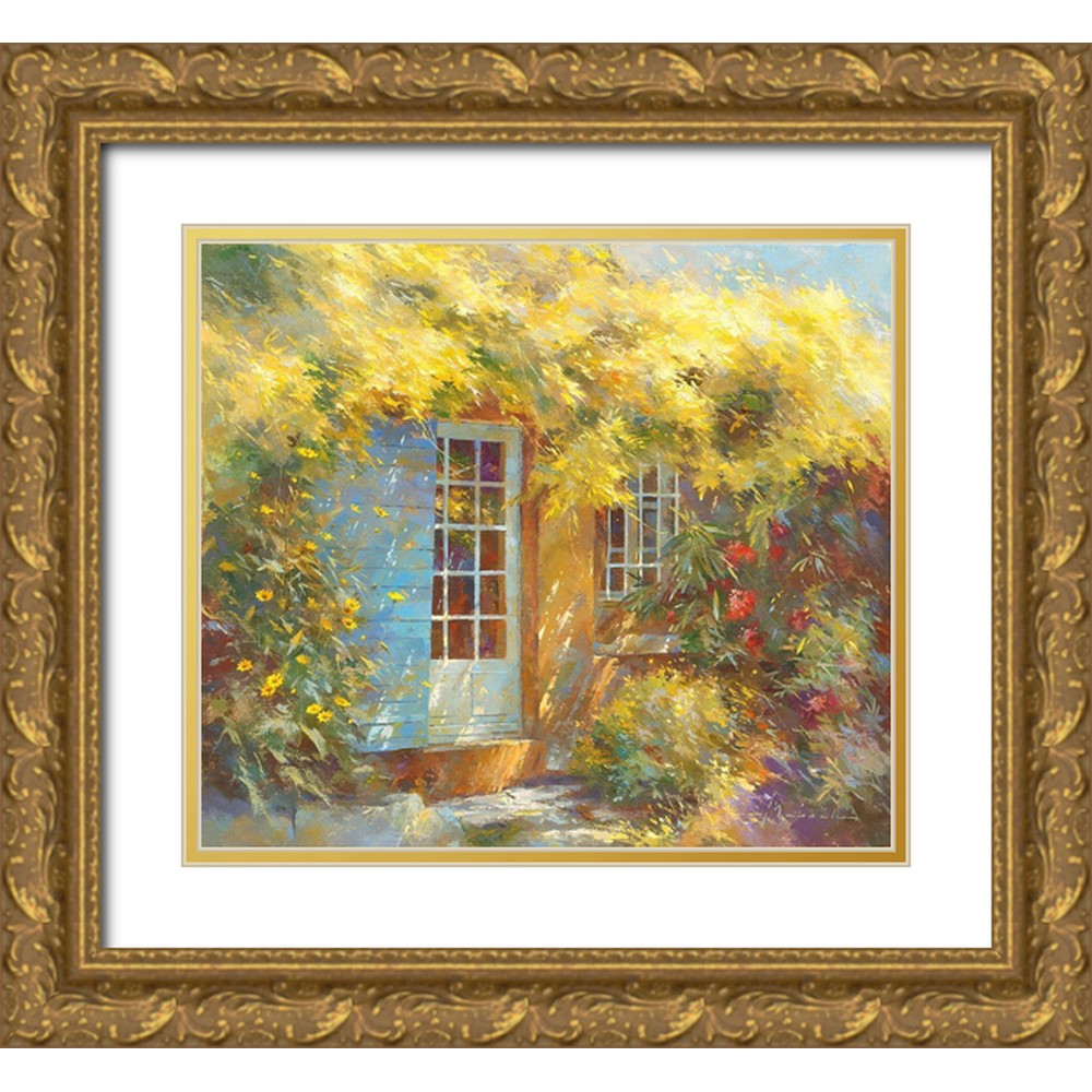 Messely, Johan 17x15 Gold Ornate Wood Framed with Double Matting Museum ...