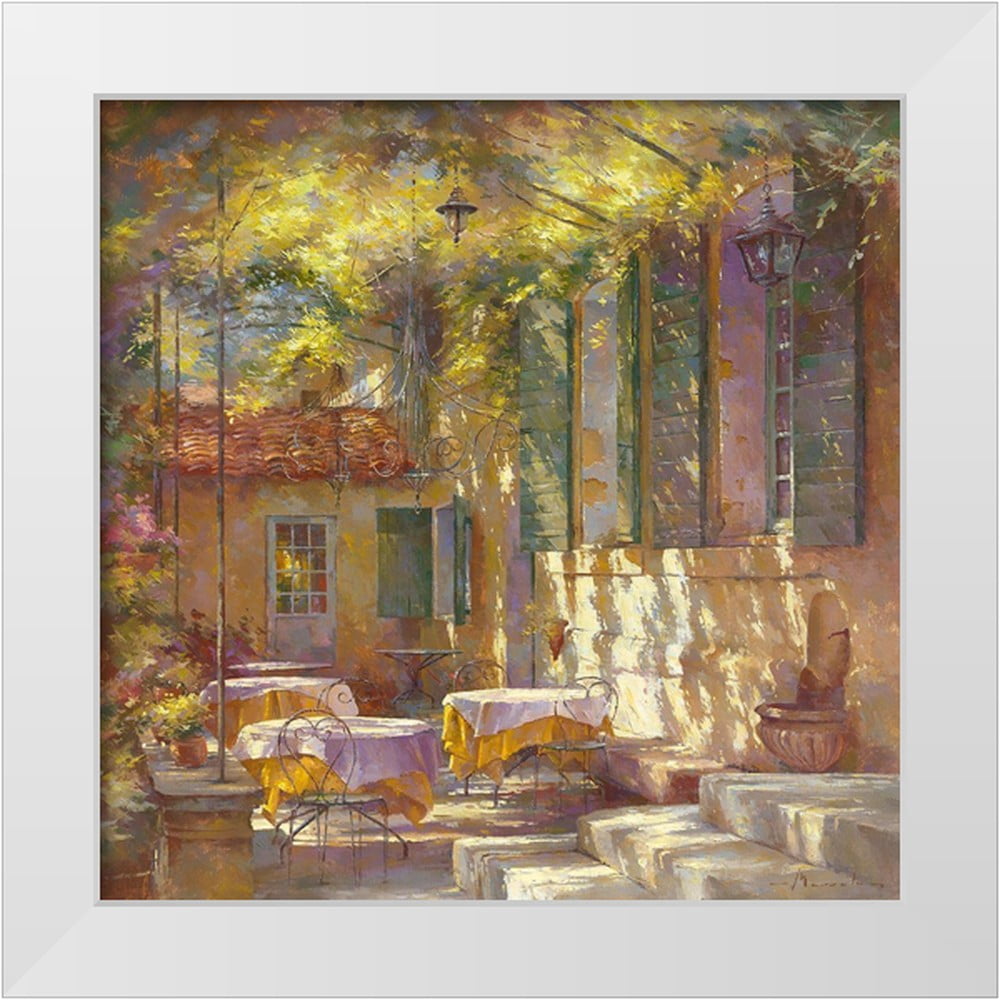 Messely, Johan 26x26 White Modern Wood Framed Museum Art Print Titled ...