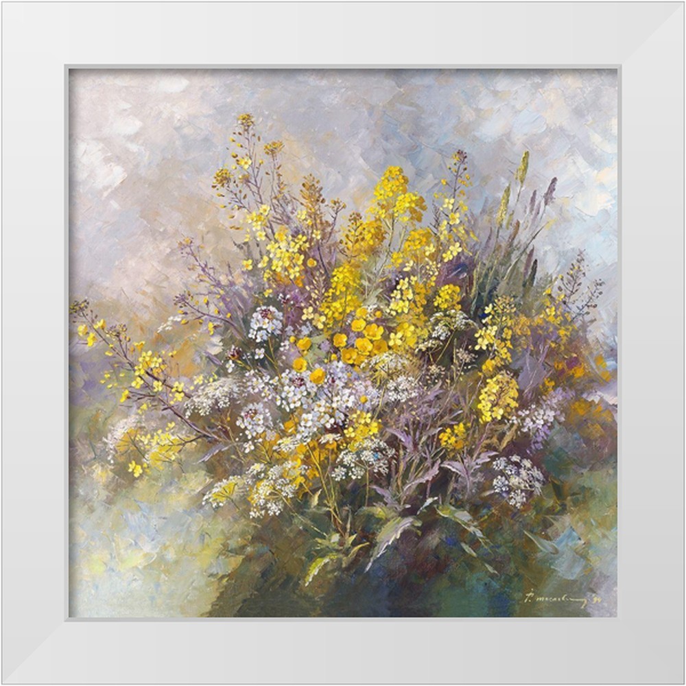 Messely, Paul 26x26 White Modern Wood Framed Museum Art Print Titled ...
