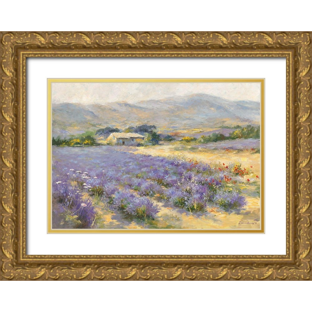 Messely, Paul 32x24 Gold Ornate Wood Framed with Double Matting Museum ...