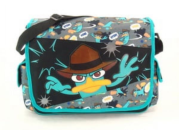 Messenger Bag - Phineas and Ferb - Stop Pow New School Book Bag 616465 ...