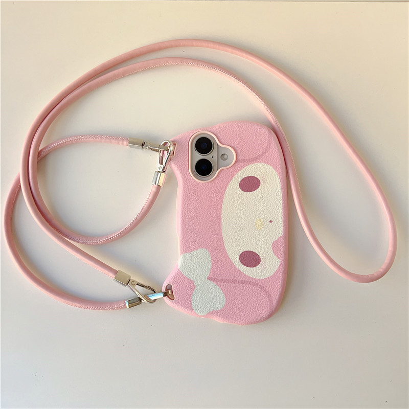 Messenger Kuromi My Melody handbag Phone Case for iPhone 16 15 14 13 ...