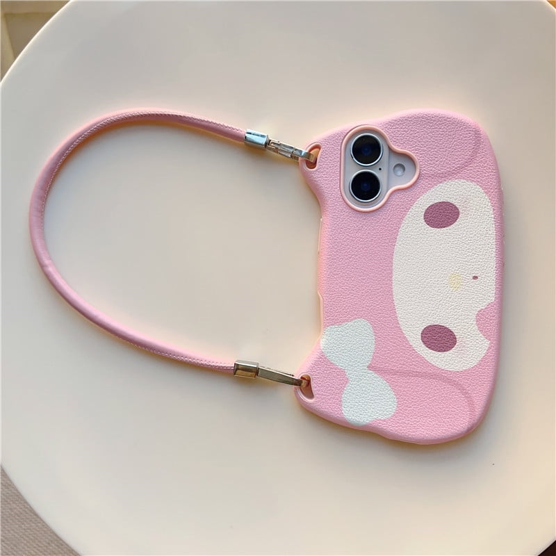 Messenger Kuromi My Melody handbag Phone Case for iPhone 16 15 14 13 ...